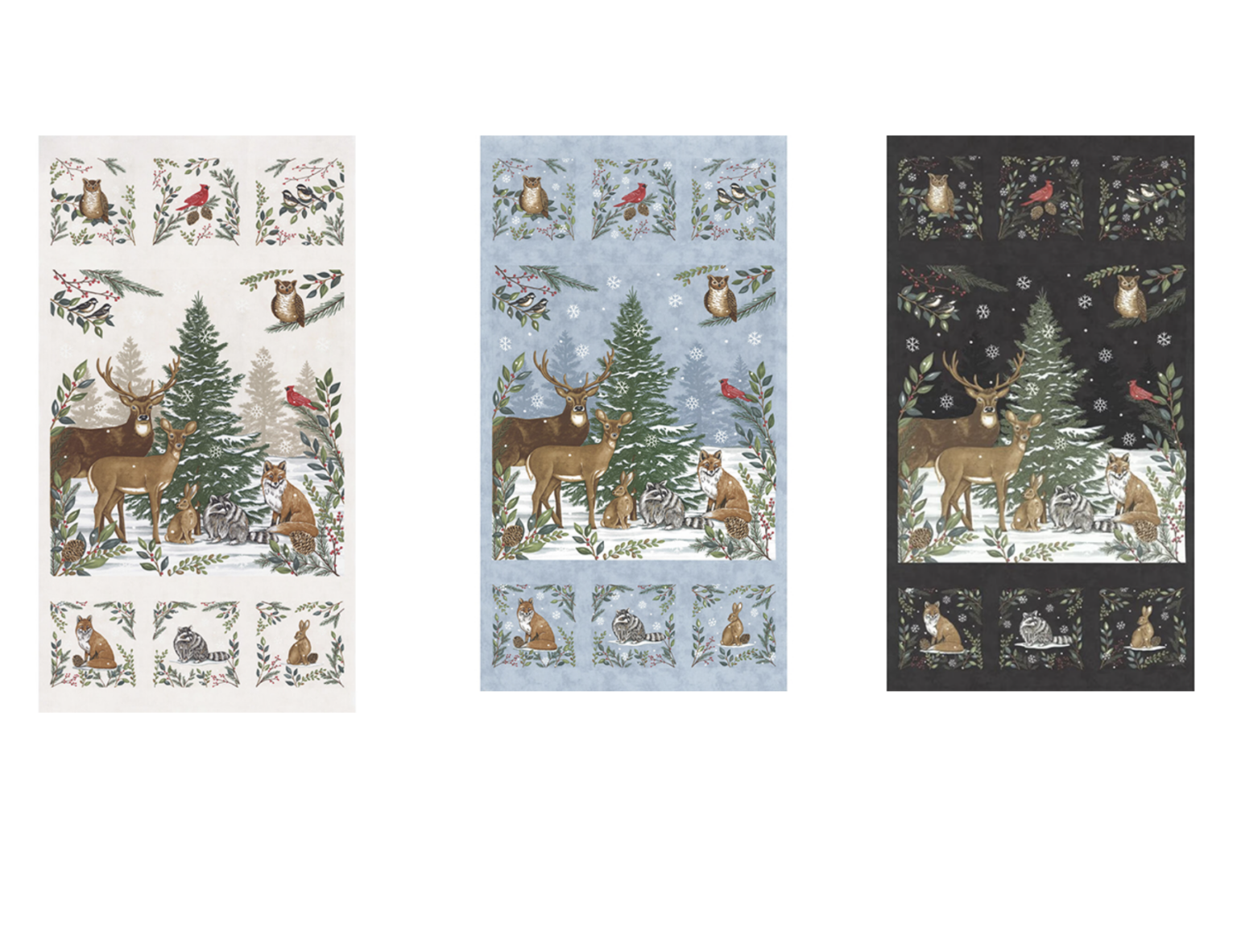 Winter panels - Quilt Studio Het Gooi